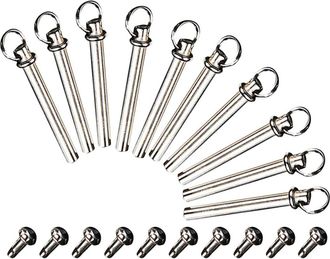 Amosfun Fan Nagel Zubeh&ouml;r 10 Sets Mit Ring F&uuml;r Handf&auml;cher Reparatur Faltf&auml;cher Metall Nieten Verschiedene Gr&ouml;&szlig;en F&auml;cherachse Ersatzteile