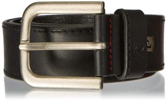 Pierre Cardin Lederg&uuml;rtel f&uuml;r Herren, 40 mm breit, G&uuml;rtel f&uuml;r Herren, Vollcowhide, Leder, Schwarz, Schwarz, Bundweite 85 cm Gesamtl&auml;nge 100 cm W 33.5 M