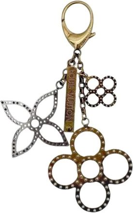 Louis Vuitton unisex, Pre-owned, Multicolore, Taille: ONE Size Porte-cl&eacute;s en m&eacute;tal Pre-owned