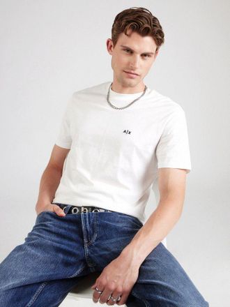 A|X Armani Exchange T-Shirt (1-tlg) Stickerei