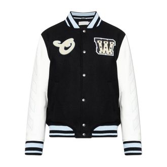 Off-white Homme, Vestes, Noir, Taille: M Blouson aviateur isol&eacute;