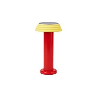 Sowden Lampe sans fil rechargeable PL - Rouge - Silicone souple - Designer George Sowden