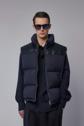 Bottega Veneta Tech Cotton Puffer Gilet