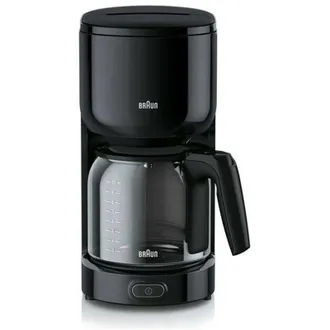 Braun KF 3120 BK Freestanding - Machine &agrave; caf&eacute; (Freestanding, Machine &agrave; caf&eacute; filtre, Caf&eacute; moulu, 1000 W, Noir)