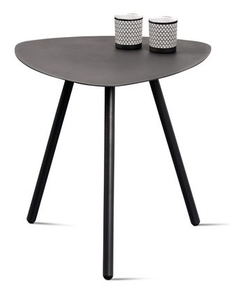 M2 Kollektion Beistelltisch Mira 2, 50x50x50cm, Anthrazit