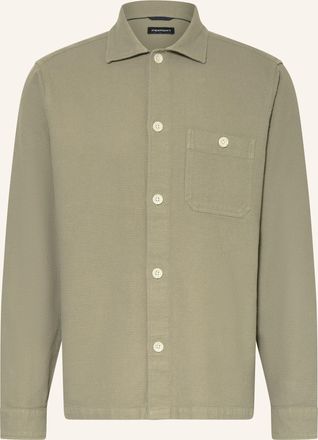Strokesman's Strokesmans Piqu&eacute;-Hemd Comfort Fit braun
