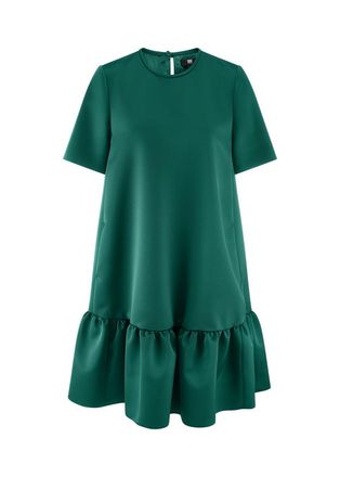 Riani Flie&szlig;endes Kleid mit Faltensaum