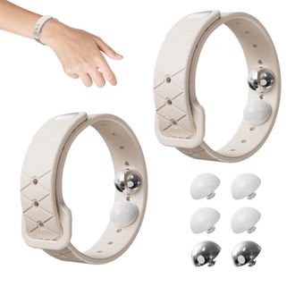 Generico Antiemetisches Armband für Kreuzfahrten, Armbänder gegen Seekrankheit und Übelkeit, Silikonarmbänder für Reisen, Training, Auto, Flugzeug, Schwindel a