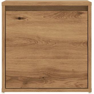 vidaXL Vidaxl - Schubladenbox Artisan Eichen-Optik 40,5x40x40 cm Holzwerkstoff
