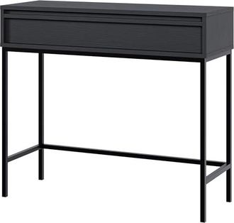 Selsey Evo - Konsolentisch - 90 cm - mit Schublade und Rahmen - Schwarz