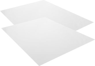 Soimiss 2 Stück Sublimations aluminiumplatte Hochauflösend Weiße Metallblanko Wetterfeste DIY Fotoblank für Innen Außendekor Langlebig Klar Bedruckbar für Par