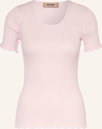 Mos Mosh Mos Mosh T-Shirt Mmelaine Mit Seide rosa