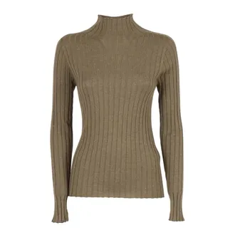PESERICO Damen, Strickwaren, Gr&uuml;n, XLGr&ouml;&szlig;e