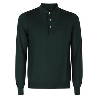 Tagliatore Palmer Polo - - Tops - Herren - Gr&uuml;n - L
