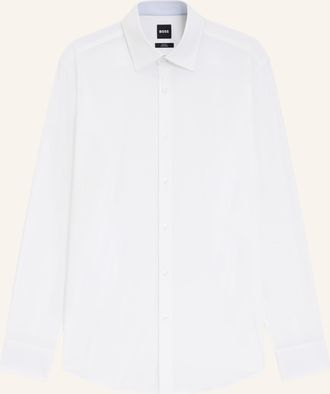 HUGO BOSS Business Hemd H-Hank-K-c3-261 Slim Fit weiss