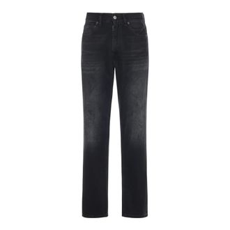 Maison Margiela Five-Pocket-Jeans - - Jeans - Herren - Schwarzk - W32