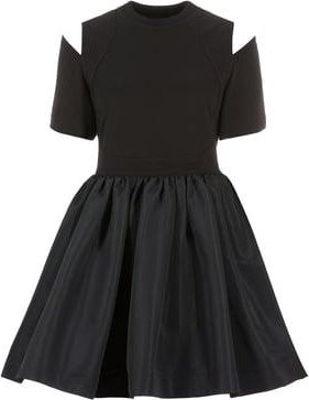 Alexander McQueen Robe patineuse bi-mati&egrave;re