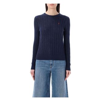 Polo Ralph Lauren Femme, Pulls, Bleu, Taille: 44 FR Julianna Classic Knit