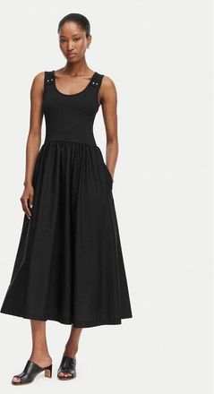 Tommy Hilfiger Sommerkleid 5X2 WW0WW49939 Schwarz A-Line Fit