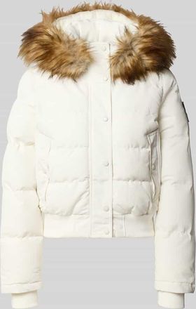 Superdry Steppjacke mit Kapuze und Kunstfell Modell EVEREST BOMBER