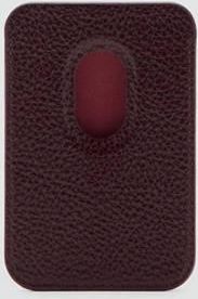 Mango Porte-cartes magn&eacute;tique bordeaux - Femme - Taille unique - MANGO