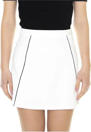 Lacoste Femme, Jupes, Blanc, Taille: 40 FR Short Skirt