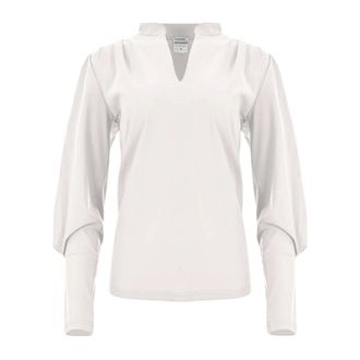 Maicazz Damen, Blusen & Hemden, Wei&szlig;, 2XLGr&ouml;&szlig;e