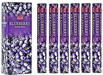 Hem New: Blueberry Hexa Incense Stick, 6packs X 20 Sticks= 120 sticks by Hem 6 Pack 20 Stick