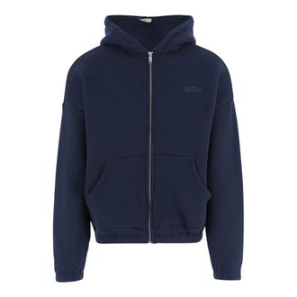 Autry Homme, Sweatshirts et sweats &agrave; capuche, Bleu, Taille: XL Sweat zipp&eacute;