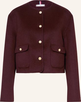 Tommy Hilfiger Kastenjacke rot