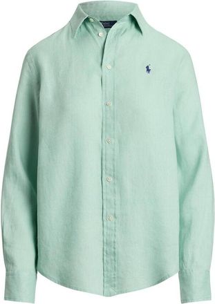 Polo Ralph Lauren Damen Leinenbluse Classic Fit