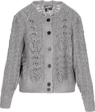 Dreimaster Dreimaster Strickjacke Frauen Graumelange