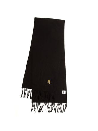 Moschino Schal Schwarz