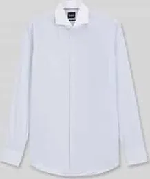 HUGO BOSS Slim Fit Businesshemd aus reiner Baumwolle