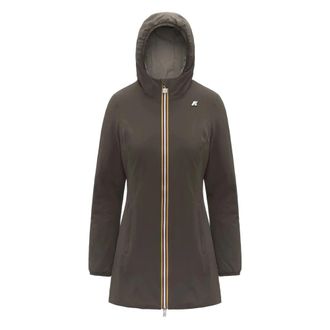 K-Way Warme Doppel Denise St Jacke - - Coats - Damen - Grau - 2XL
