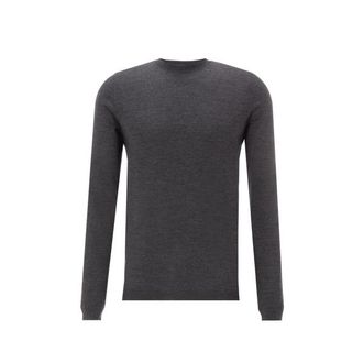 Au Printemps Paris Pullover aus Merinowolle - Grau