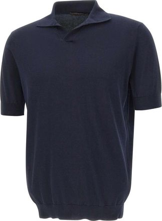 FILIPPO DE LAURENTIIS Homme, Tops, Bleu, Taille: S Polo