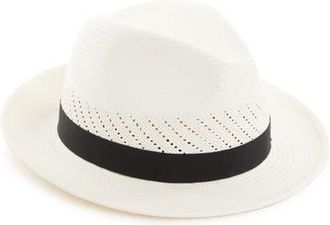 Saison 1865 Chapeau Panama en paille