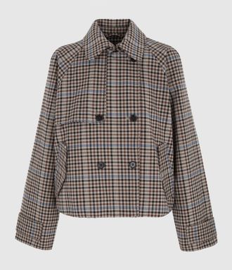 Rails Veste Jett Mocha Check