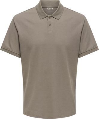Only & Sons Herren Onsben Reg Ss Polo Shirt Noos, Falcon, Small