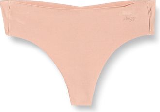 sloggi Damen Zero Modal 2.0 H Hipstring 2P String, Cameo Brown, XL