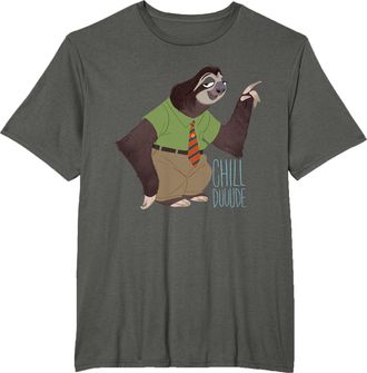 Disney Zootopia Flash the Sloth Chill Duuude T-Shirt