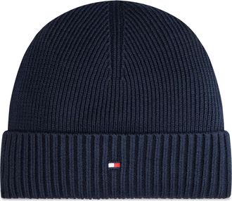 Tommy Hilfiger Mütze Tommy Hilfiger Flag AM0AM12796 Dunkelblau