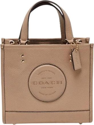 Coach Pre-owned Leder-Tragetasche - - Pre-owned - Damen - Beige - ONE SIZE