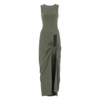 Coperni Drapiertes Kleid - - Dresses - Damen - Gr&uuml;n - S