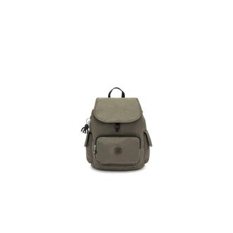 Kipling City Pack Kleiner Rucksack, Gr&uuml;nmoos, Small, Damen City Pack Kleiner Rucksack, Leichter Vielseitiger Tagesrucksack, Tasche