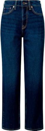 Pepe Jeans London Straight Jeans Hw, Bleu (Denim-Ef1), 27W / 30L Femme