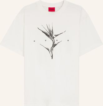HUGO BOSS Hugo T-Shirt Darise Relaxed Fit beige