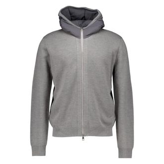 Duno Ernest Zip-through - - Sweatshirts & Hoodies - Herren - Grau - 2XL