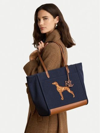 Lauren Ralph Lauren Handtasche 431P18735002 Dunkelblau